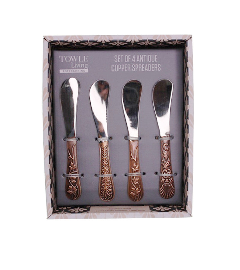 5230658 - Copper Spreaders-Set of 4 By Towle – Tov Lev Wholesale